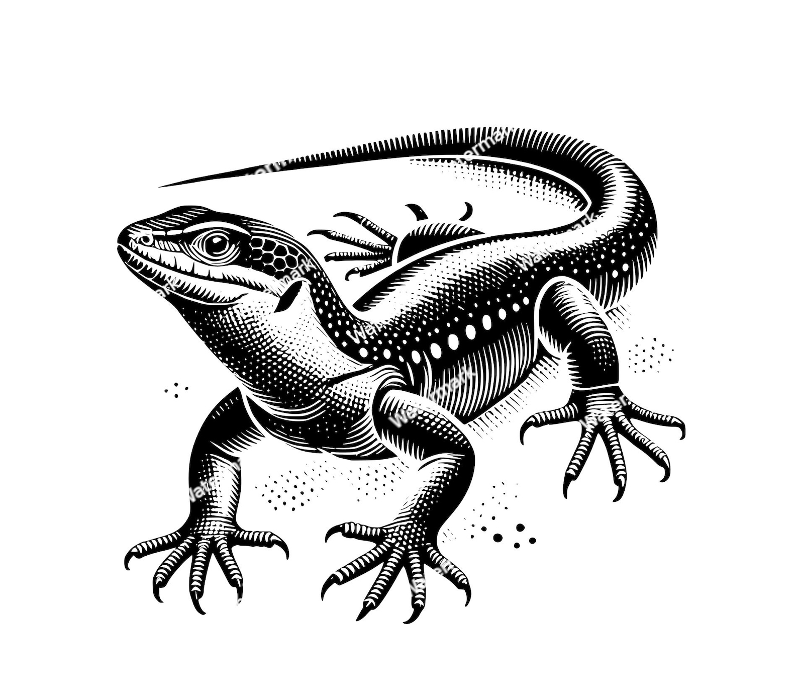 Lizard PNG, SVG, DXF, Cricut Files. Lizard for Cricut and Laser ...