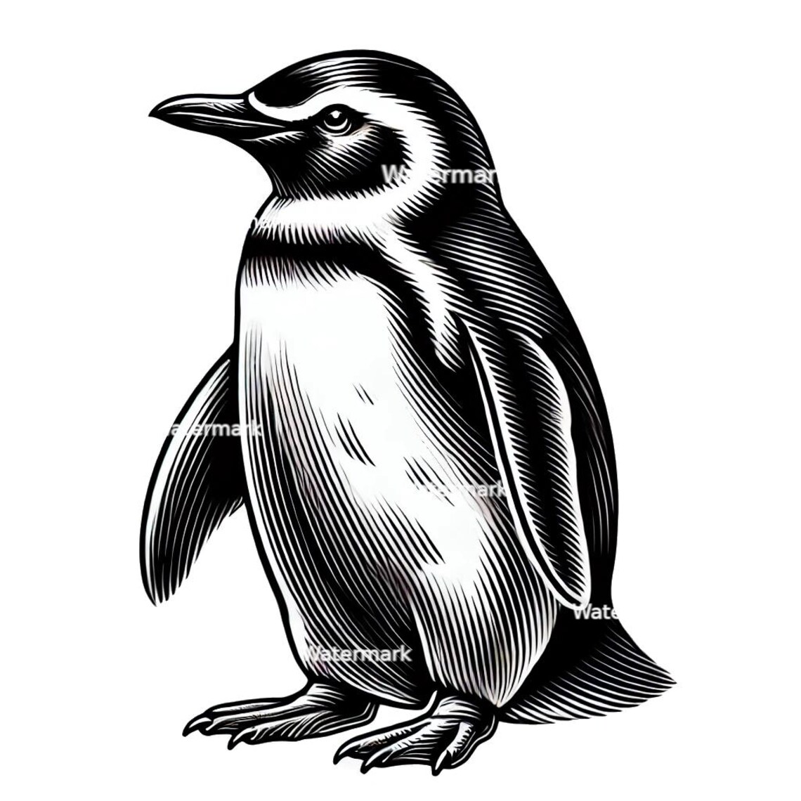 Penguin PNG, SVG, DXF Files. Penguin Clipart, Penguin Design for Tshirt ...