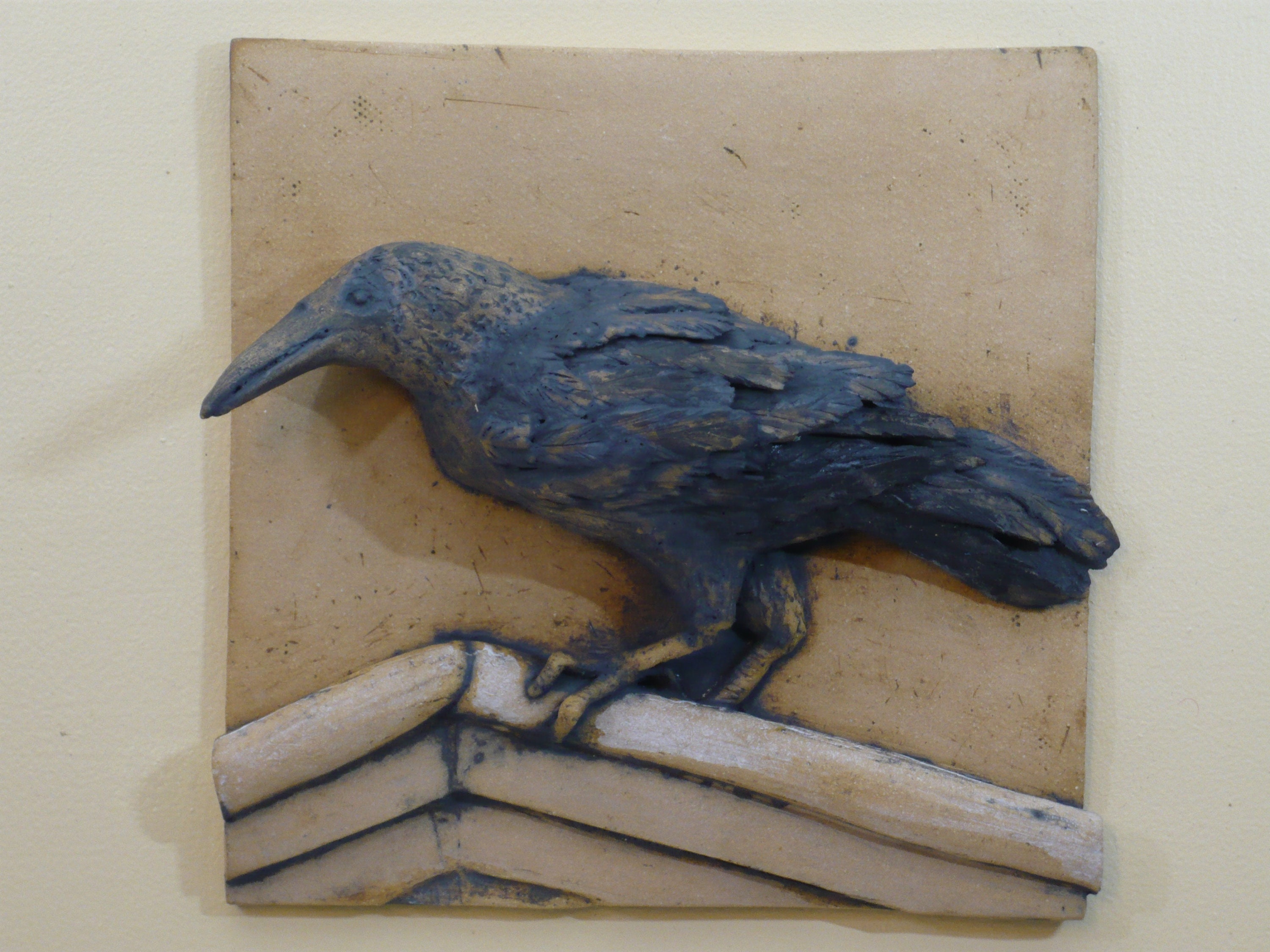 Raven-juneau AK, Relief Sculpture, Wall Art, Clay - Etsy