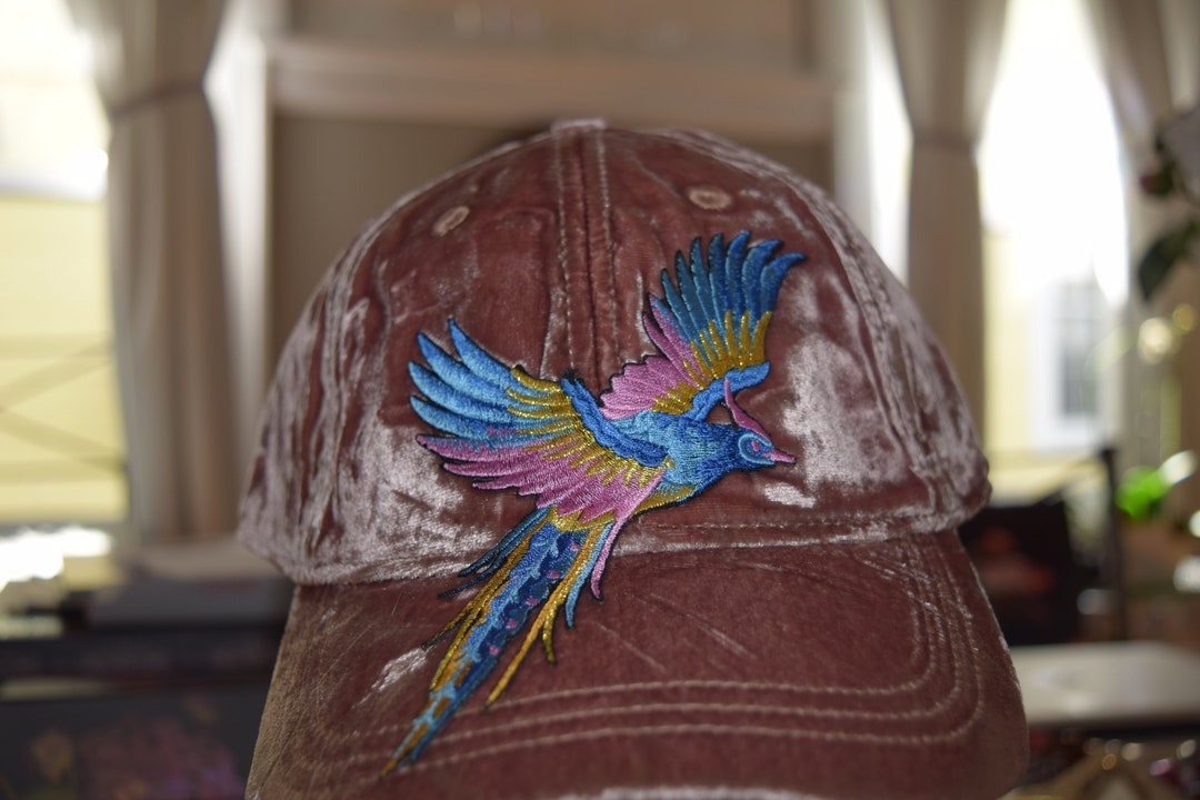Embellished Velvet Baseball Cap PHOENIX - Etsy
