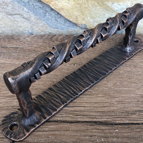 Barn Door Handles Steampunk Door Pulls Metal Sculpture - Etsy