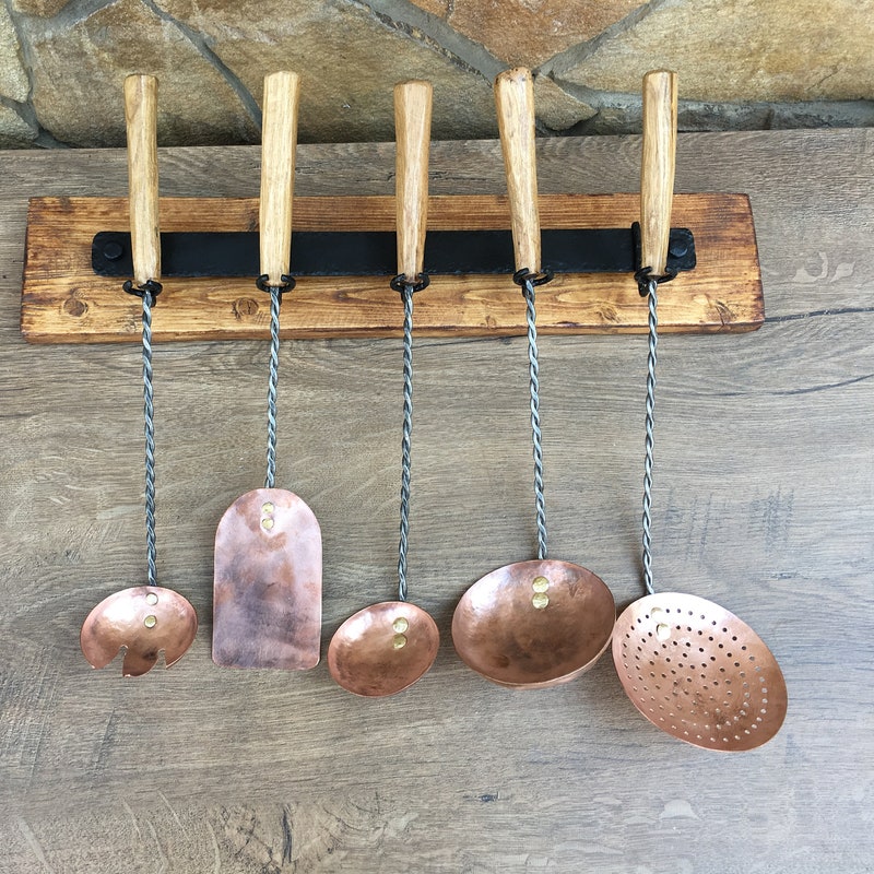 Copper Utensils - Etsy