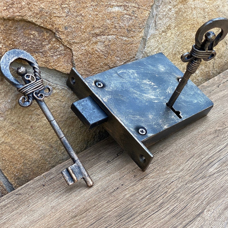 Vintage Lock and Key - Etsy