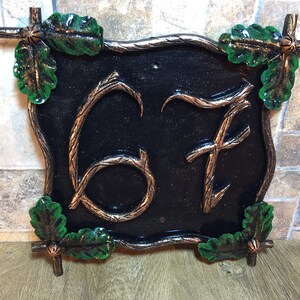 Custom House Number, Custom Made House Plaque, Outdoor House Sign ...