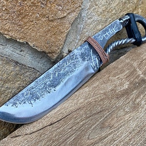 Rune Knife, Runic, Rune Mens, Rune Gifts, Rune Carving, Rune Jewelry ...