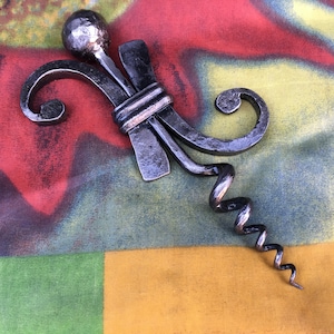 Corkscrew, Cork Screw, Wine Decor, Kitchen Decor, Mens Gifts, Iron ...