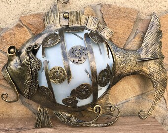 Ocean Wall Sconce - Etsy