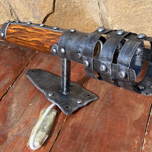 Wall Sconce Torch Viking Medieval Middle Ages Castle - Etsy
