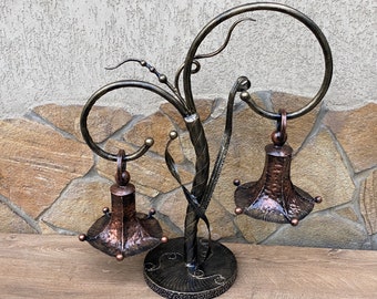 Hand Forged Table Lamp - Etsy