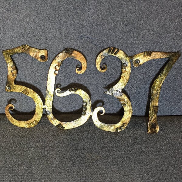Metal Number Cutout - Etsy