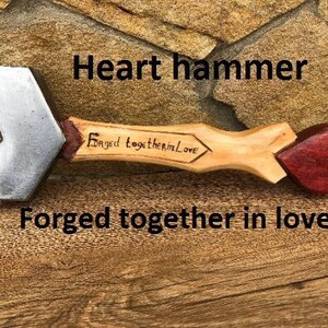 Heart Hammer Hammer Engagement Gift Love Gift Gift for - Etsy