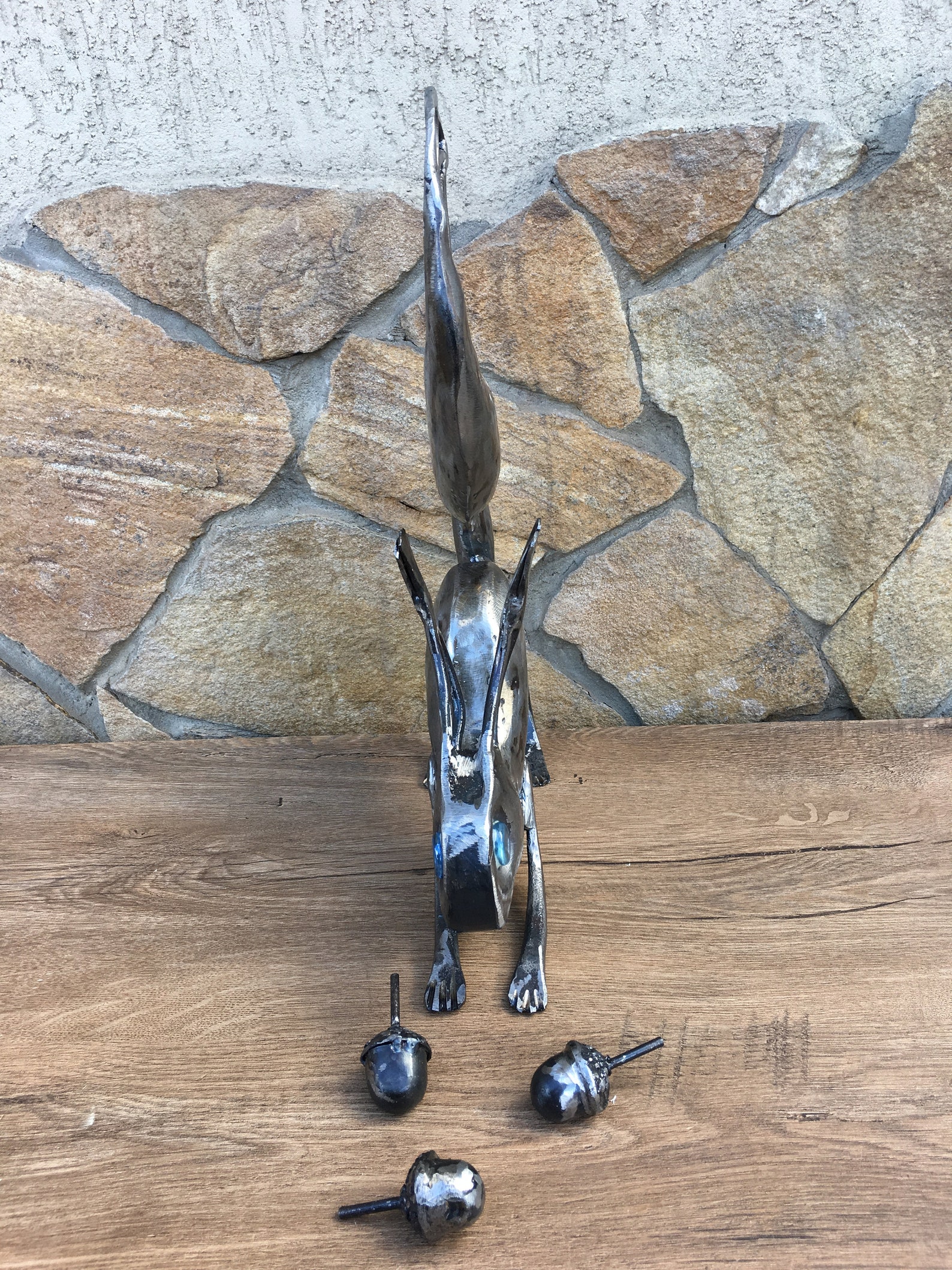 Hand Forged Squirrel Squirrel Amigurumi Metal Squirrel - Etsy