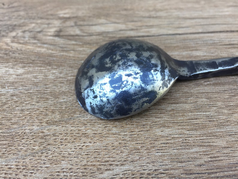 Viking Spoon Medieval Cutlery Hand Forged Spoon Rustic - Etsy