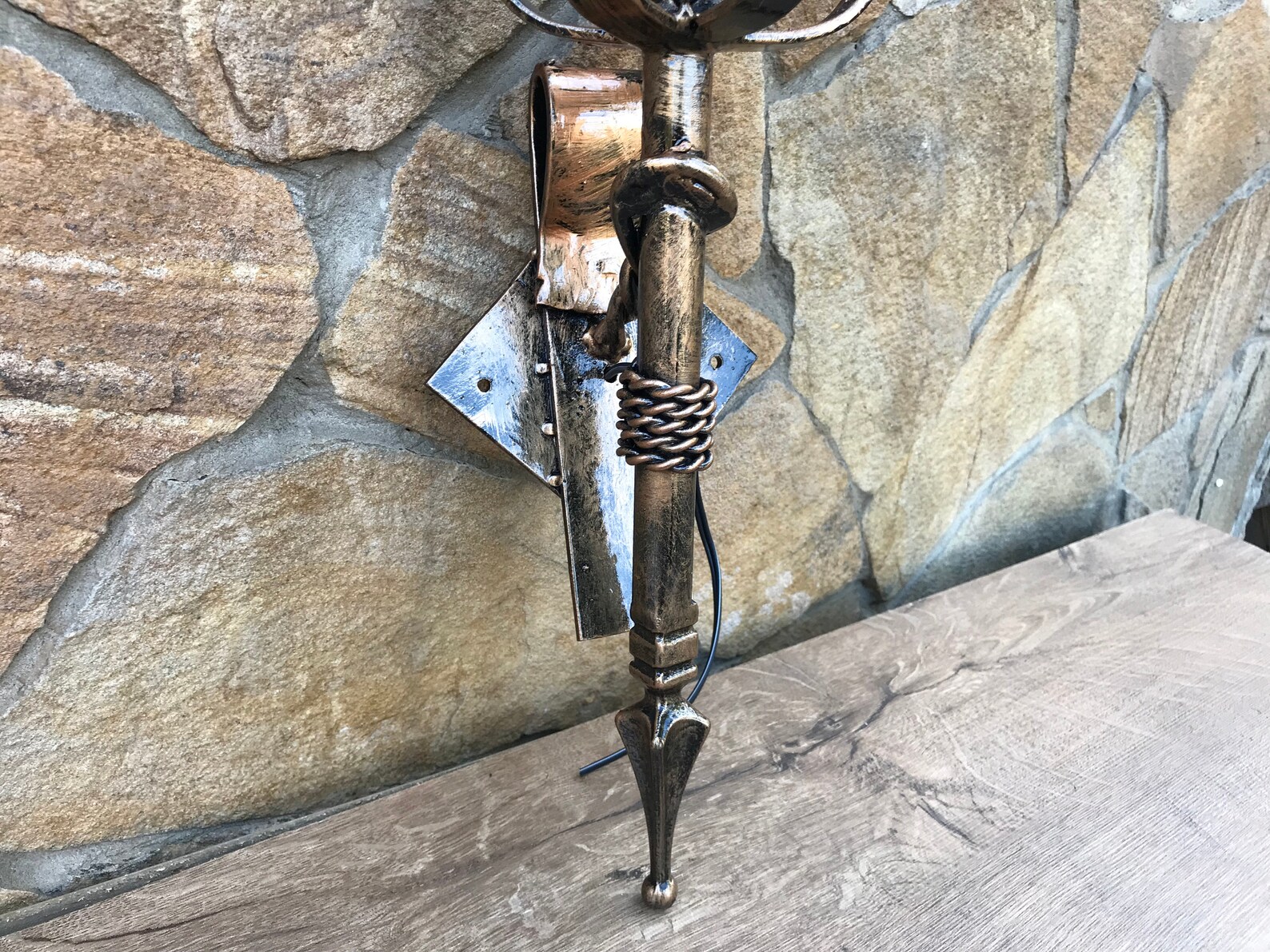 Cottage Sconce Sconce Wall Sconce Wall Torch Wall Lamp - Etsy