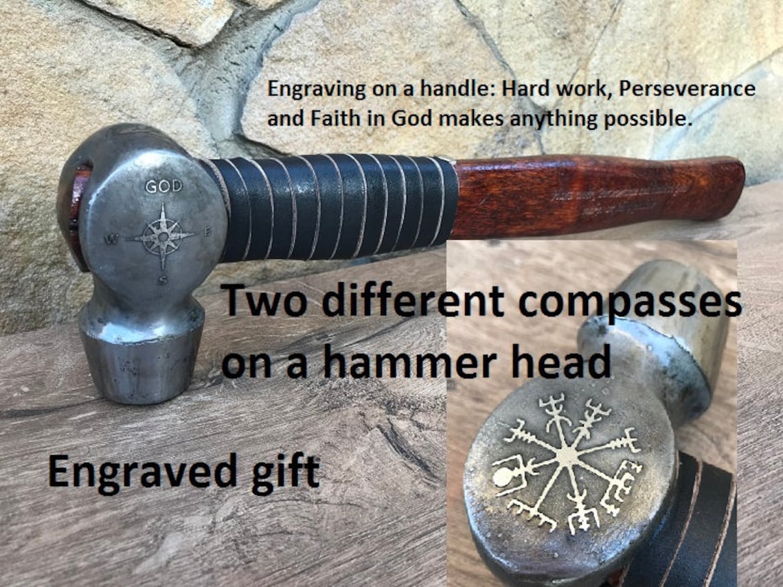 Custom Hammer Viking Hammer Engraved Hammer Personalized | Etsy