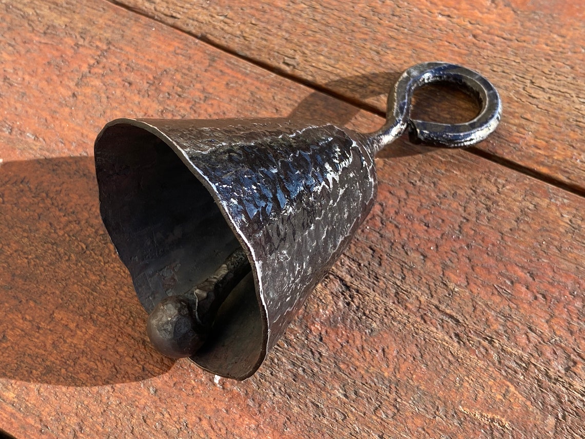Metal bell hand made bells wrought iron bells metal bells | Etsy