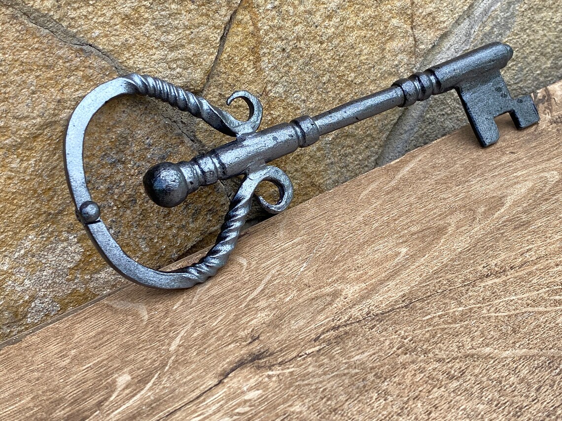 Medieval Key Key Hand Forged Key Lock Hardware Decorative - Etsy