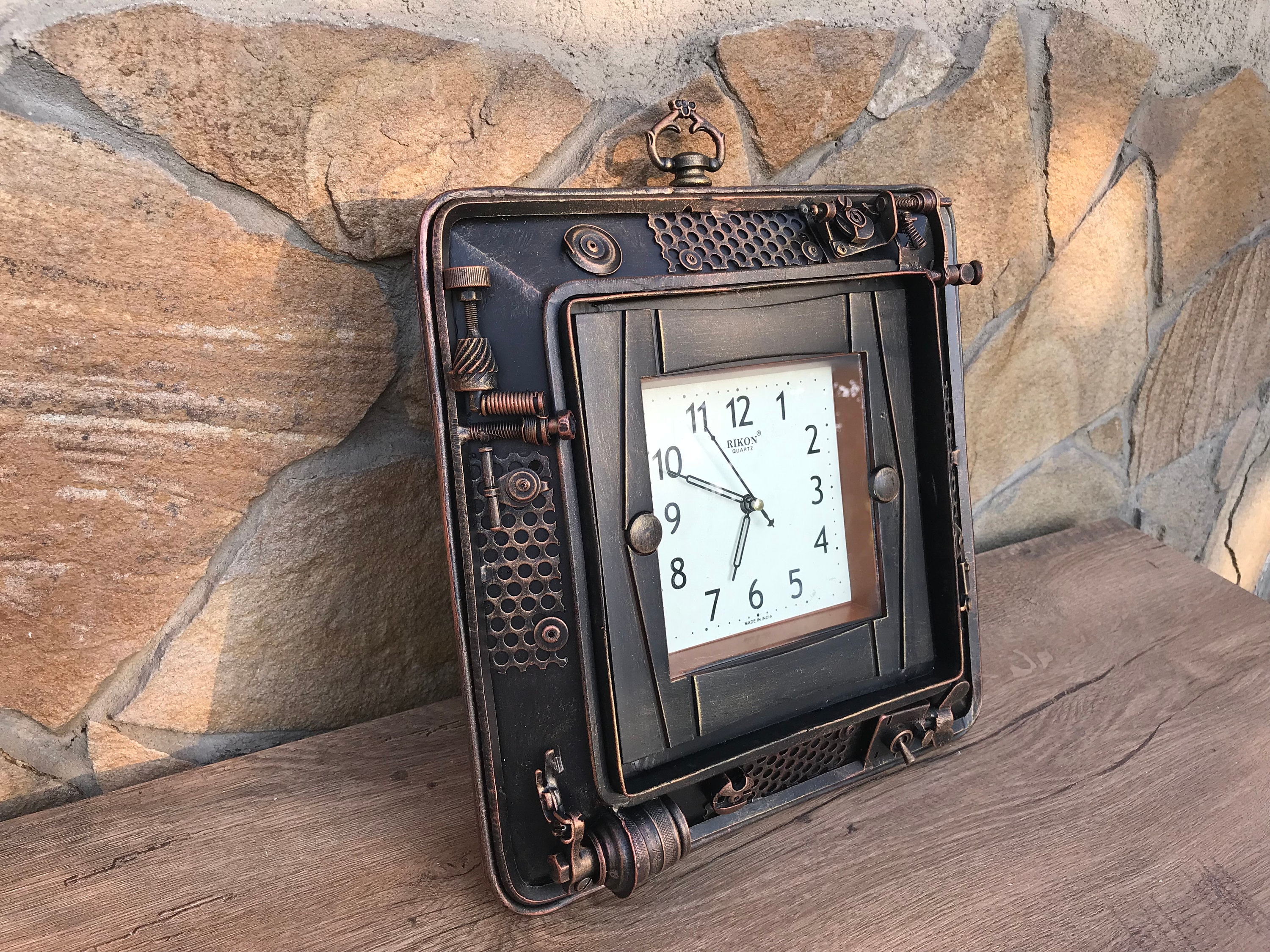 Steampunk Clock Steampunk Decor Steampunk Gift Steampunk | Etsy