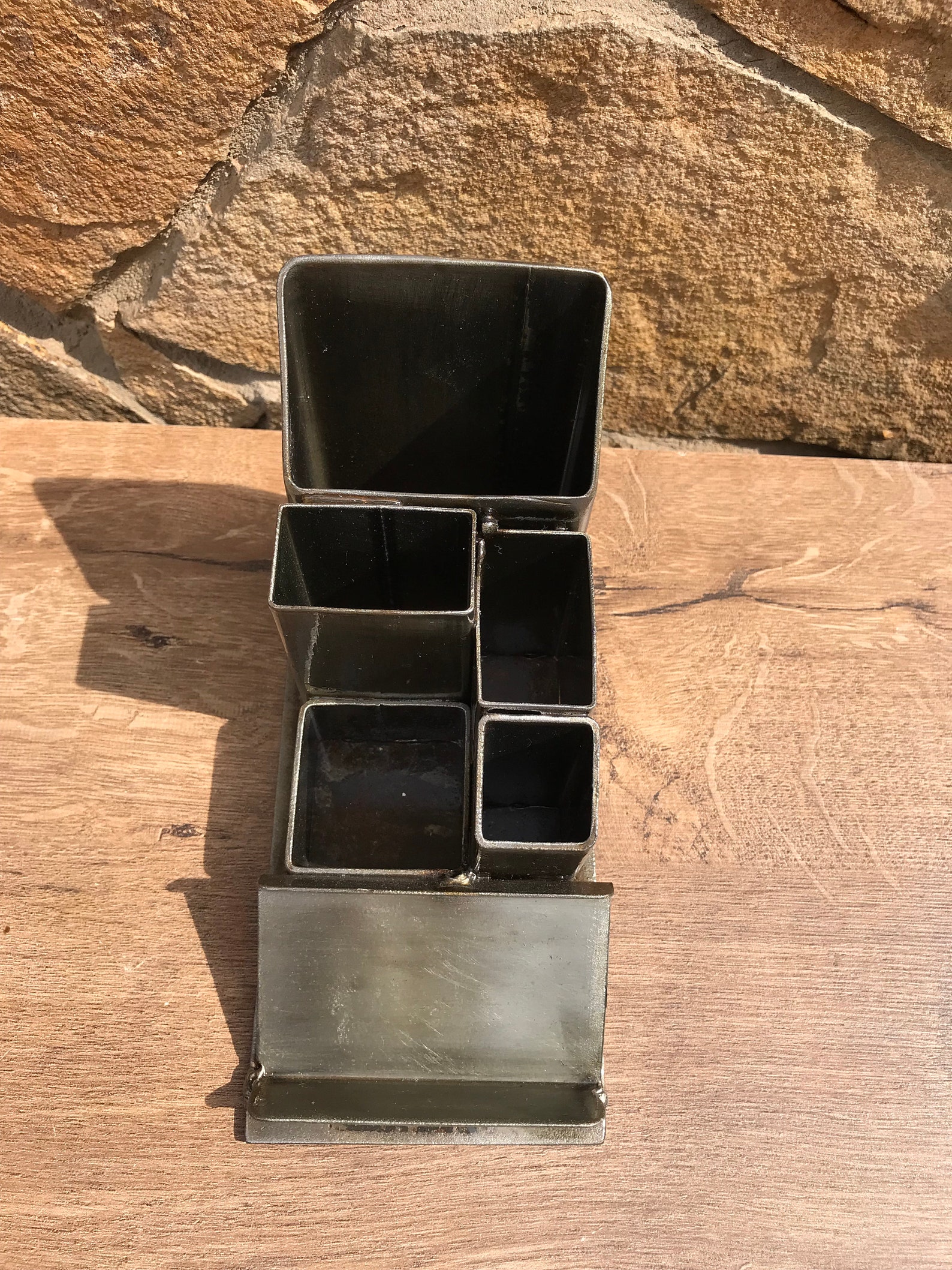 Desk Organizer Metal Desk Organizer Iron Desk Organizer | Etsy