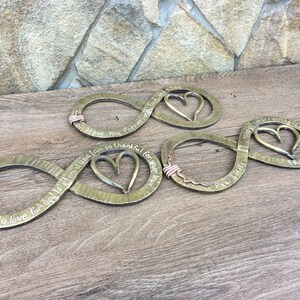 Bronze Infinity Sign Bronze Gift Bronze Gift for Her 19th | Etsy