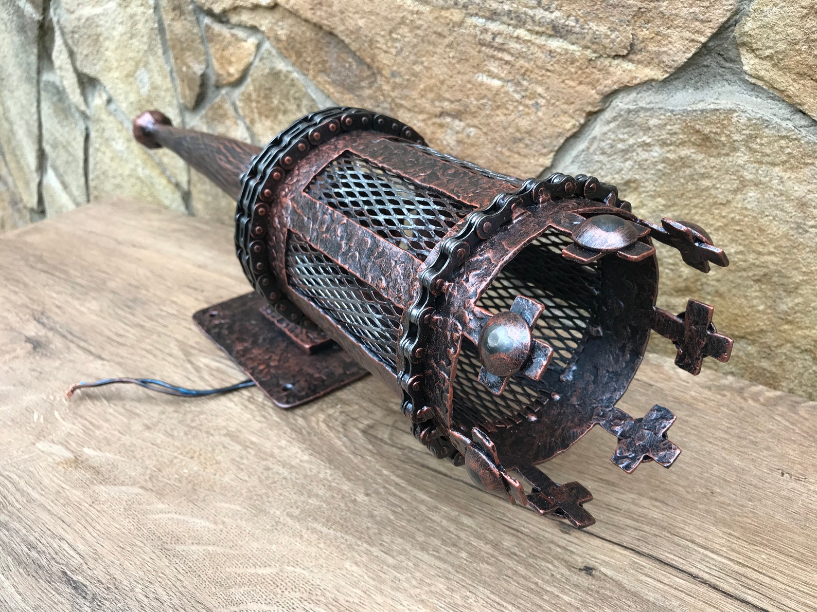 Steampunk Sconce Wall Sconce Industrial Sconce Industrial - Etsy