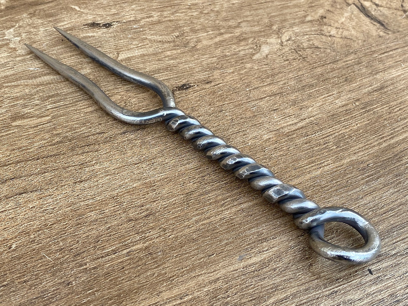 Stainless Steel BBQ Fork BBQ Fork BBQ Viking Fork Hand | Etsy