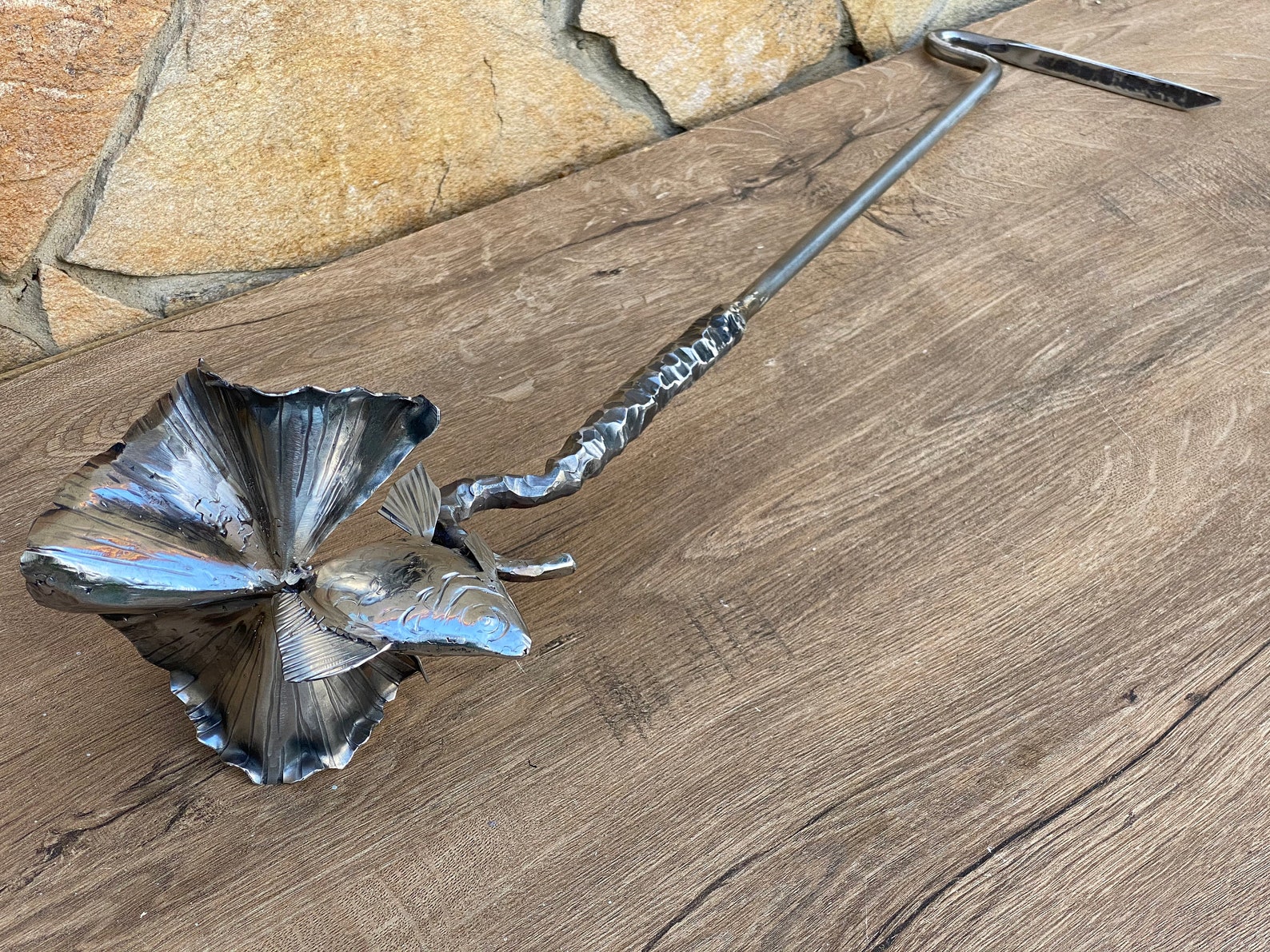 Stainless Steel Fire Poker Personalized Gift Fire Poker - Etsy