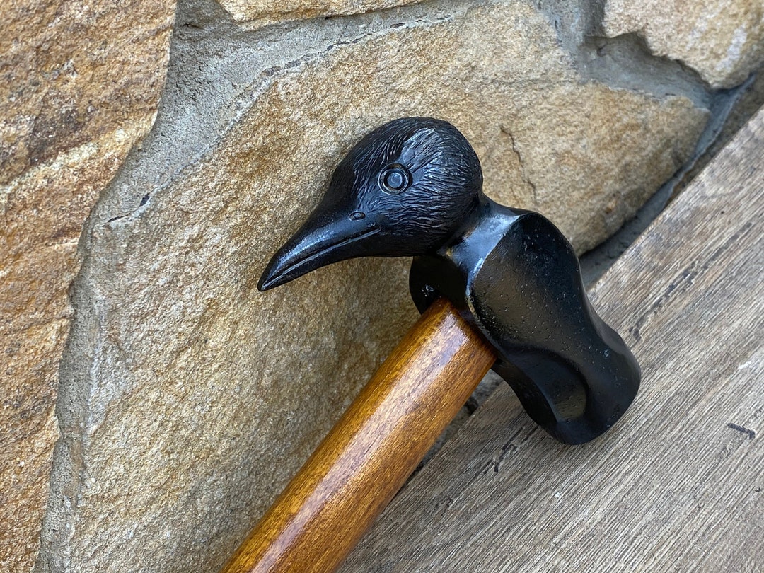 Hammer, Raven, Crow, Gift for Dad, Fathers Day, Hand Crafted Hammer ...