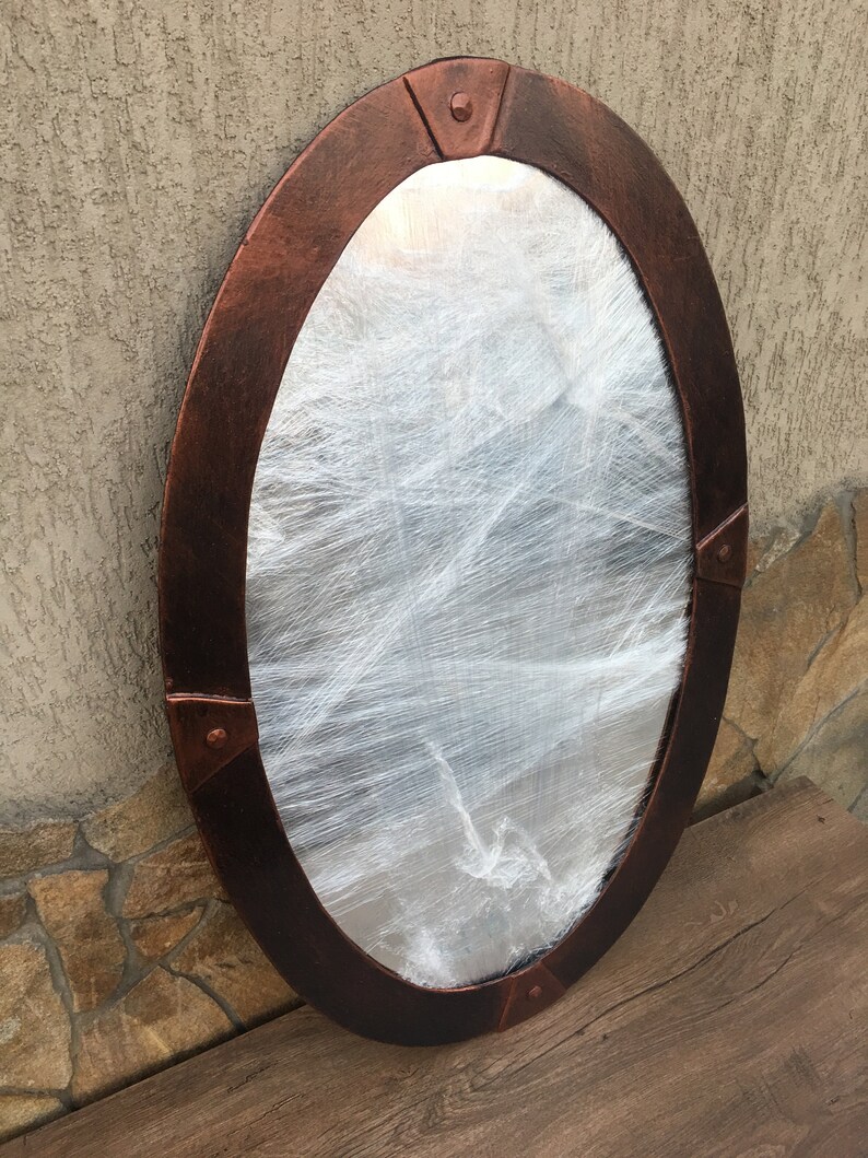 Mirror Hand Forged Mirror Frame Mirror Frame Iron - Etsy