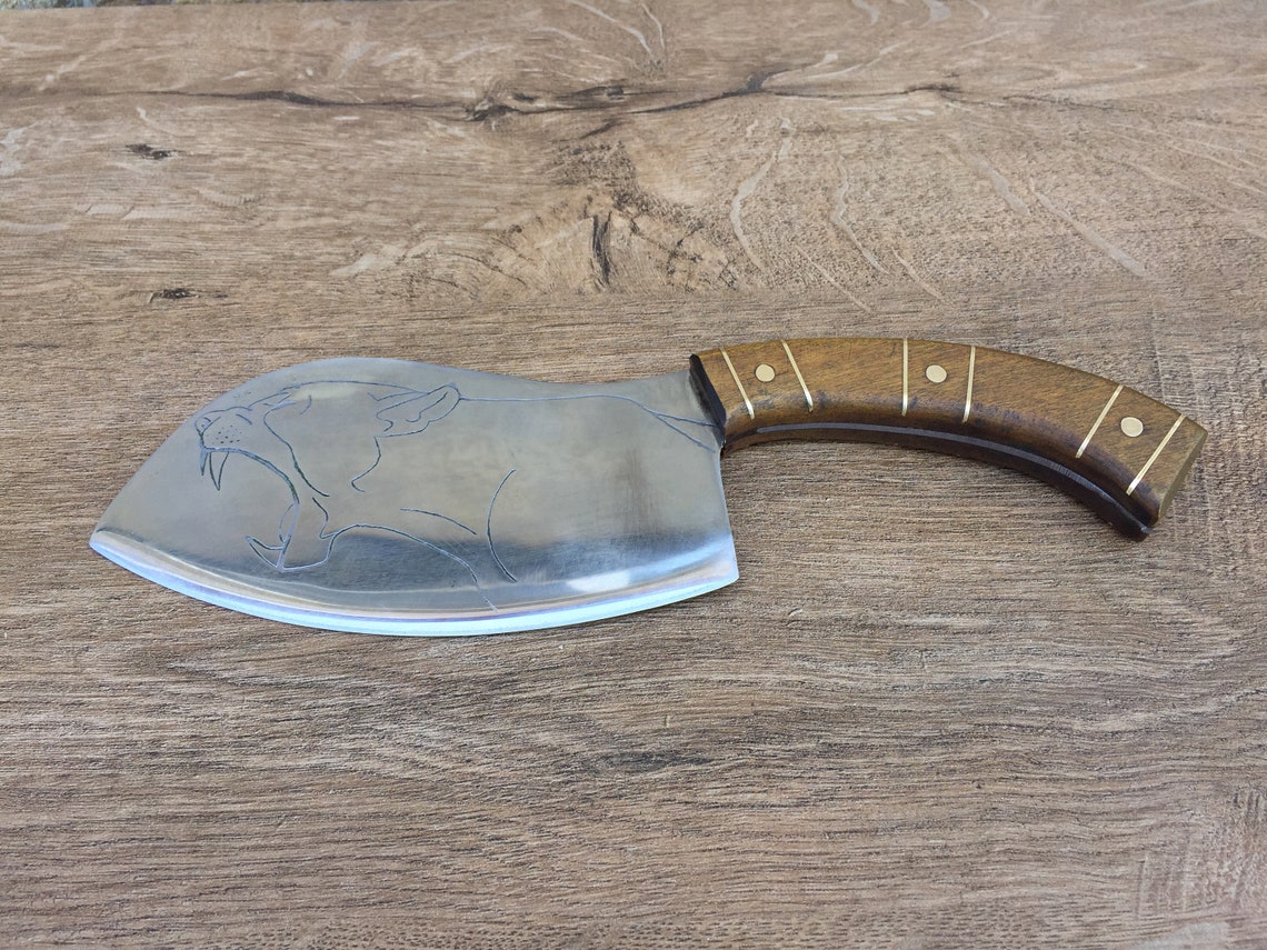 Kitchen knife kitchen axe meat chopper butcher knife food | Etsy