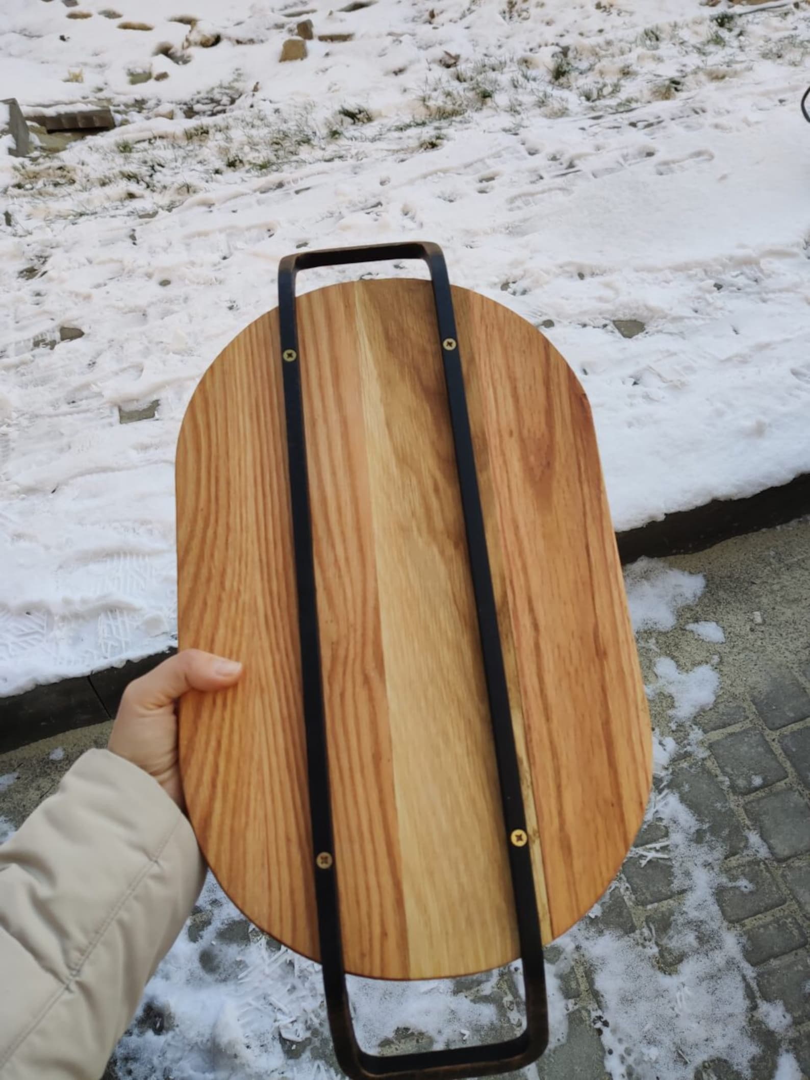 BBQ Tray Tray Decor Serving Board Wooden Gift Wooden | Etsy