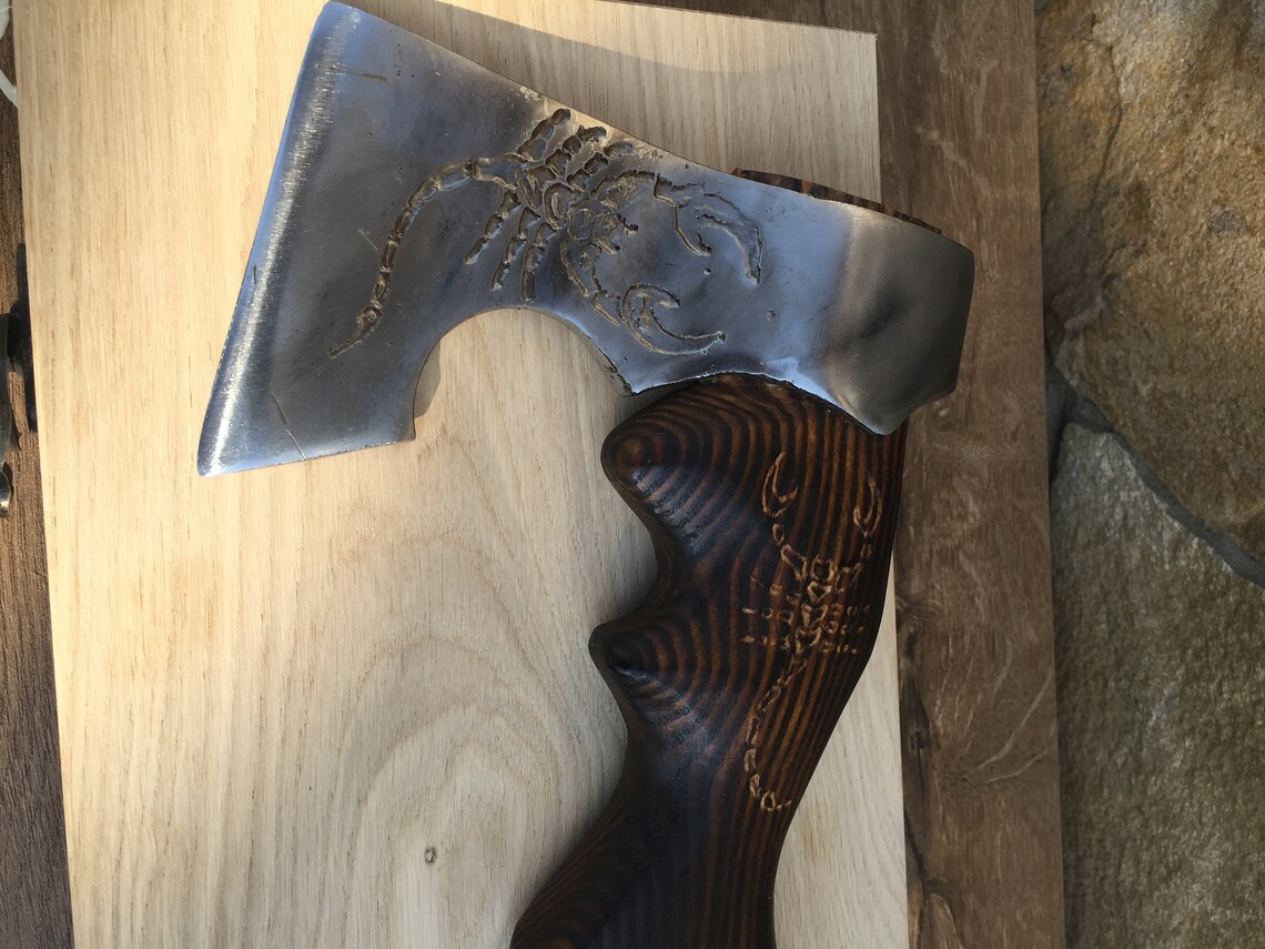 Axe in Engraved Wooden Box Personalized Gift Gift for Men | Etsy