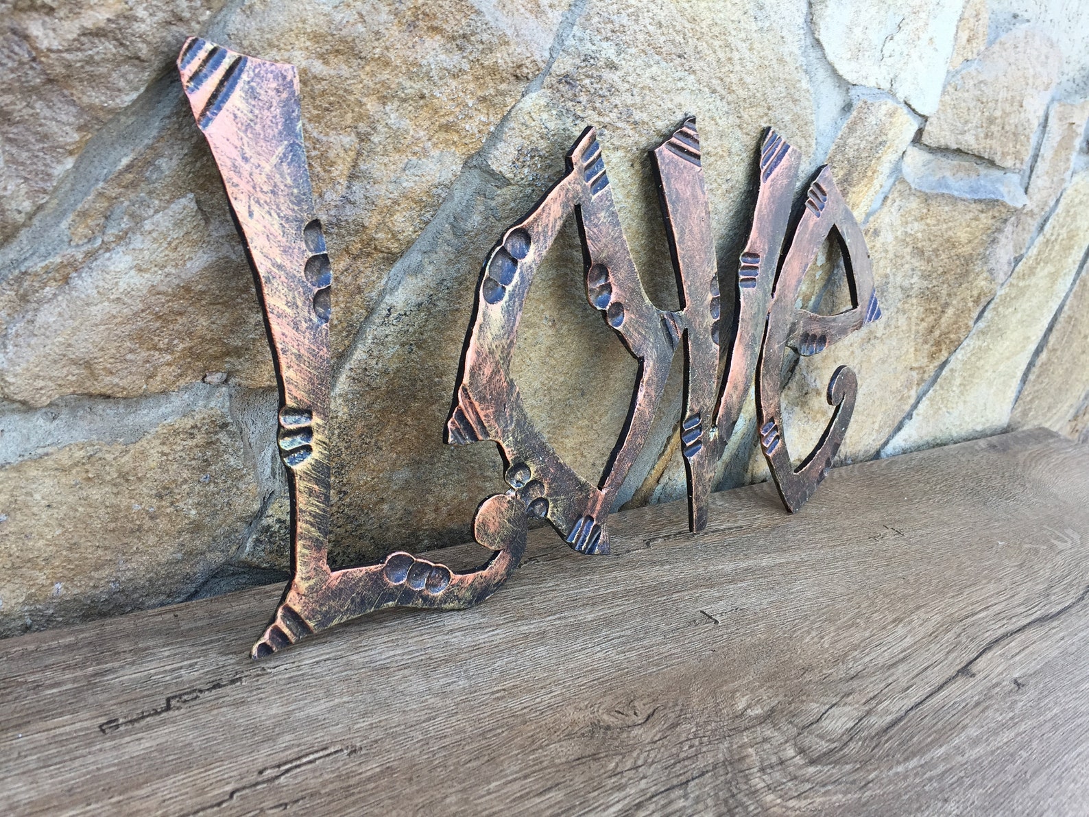 Steel Letters Wall Decor Letters Word Cutout Metal Sign - Etsy