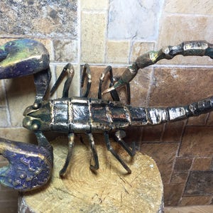 Hand Forged Scorpion, Metal Scorpion, Metal Art, Metal Art Work, Hand ...