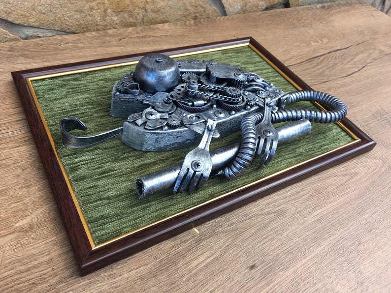 Steampunk Painting Steampunk Wall Decor Steampunk Wall - Etsy