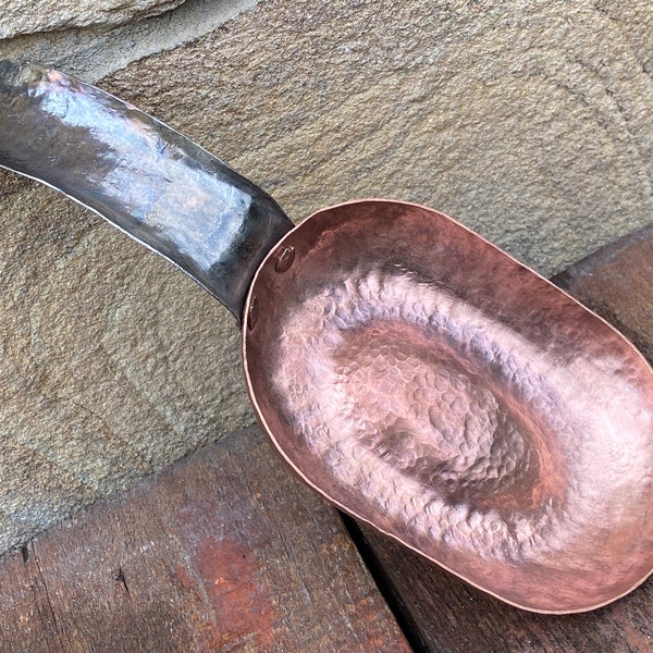 Copper Serving Spoon - Etsy