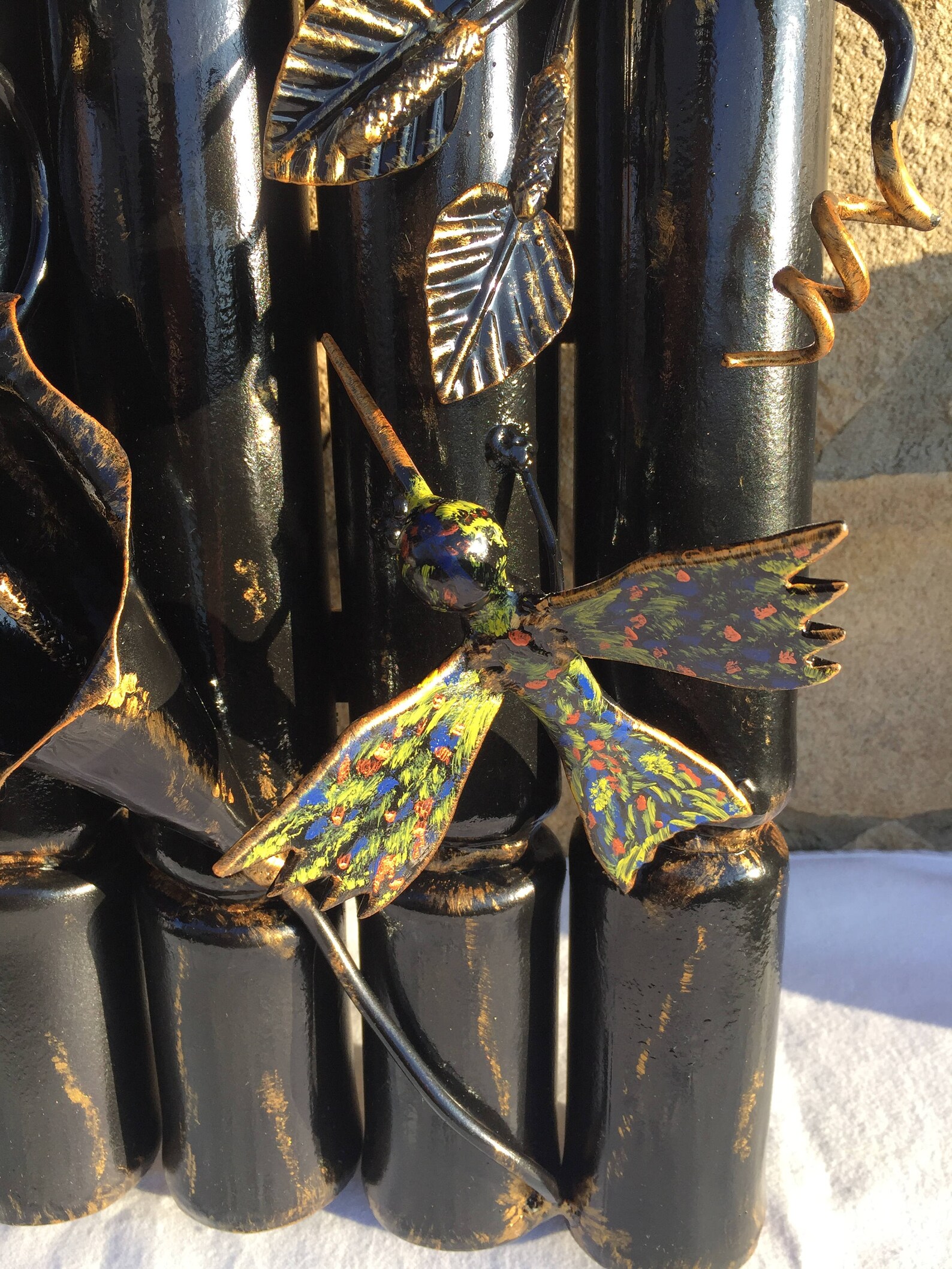 Metal Wall Art Metal Artwork Wall Hanging Art Hand Forged | Etsy