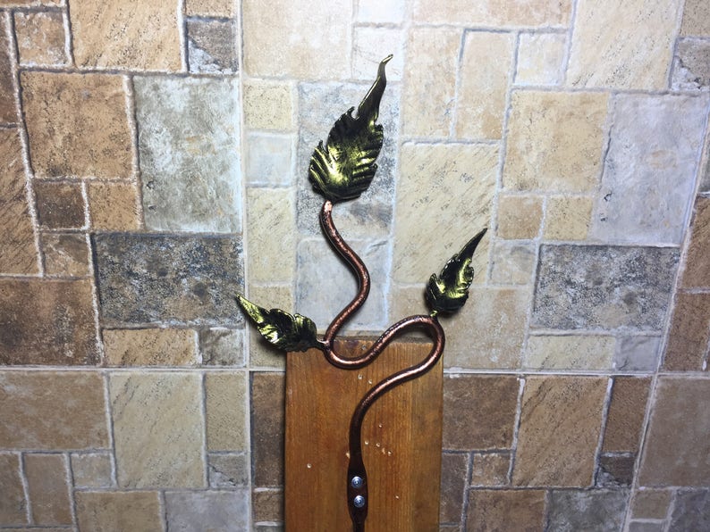 Hand Forged Hook Wall Hook Steampunk Hook for Wall | Etsy