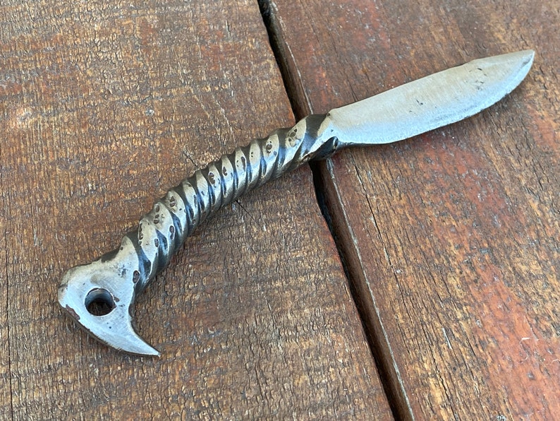 Hand Forged Knife Viking Knife Rustic Knife Medieval Knife | Etsy