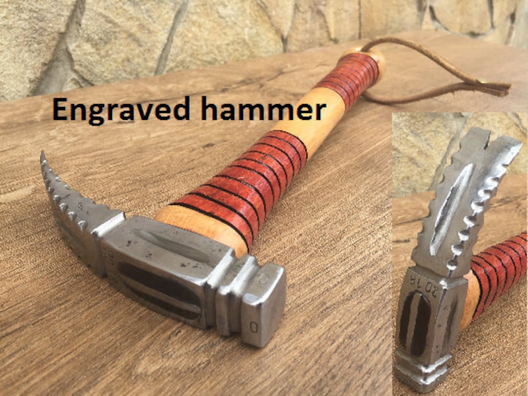 Hand Crafted Carpenter's Claw Hammer, Hammer, Hand Crafted Hammer ...