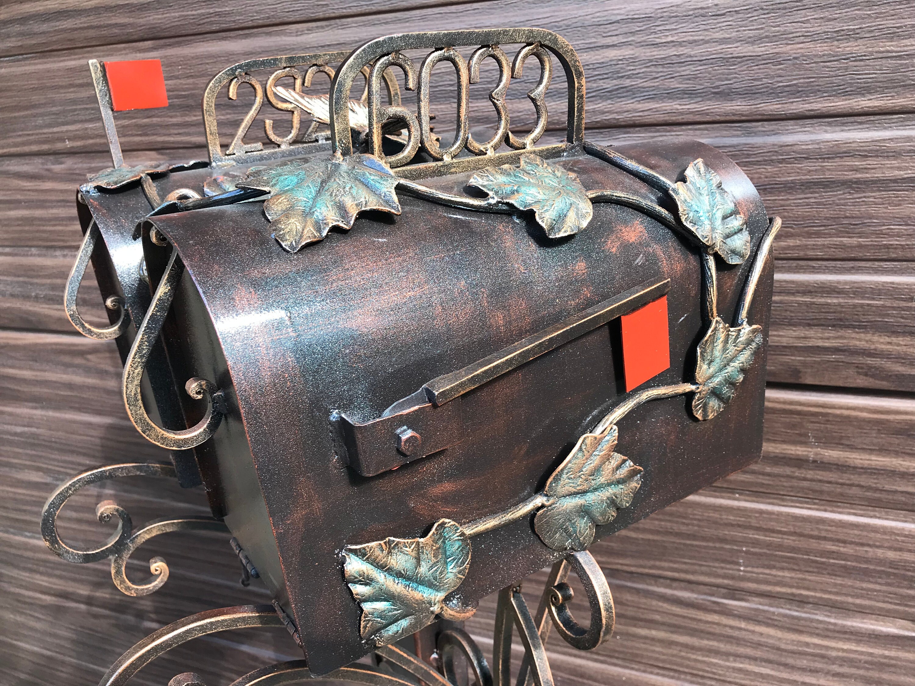 Mailbox Post Post Box Mailbox Mail Box Custom Mailbox | Etsy