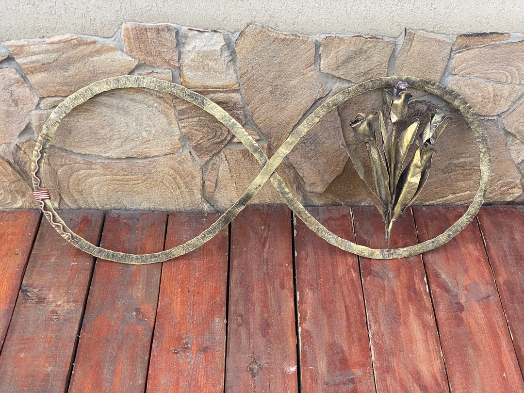 Bronze Infinity Sign, Bronze Gift, 8th Anniversary Gift, 19th ...