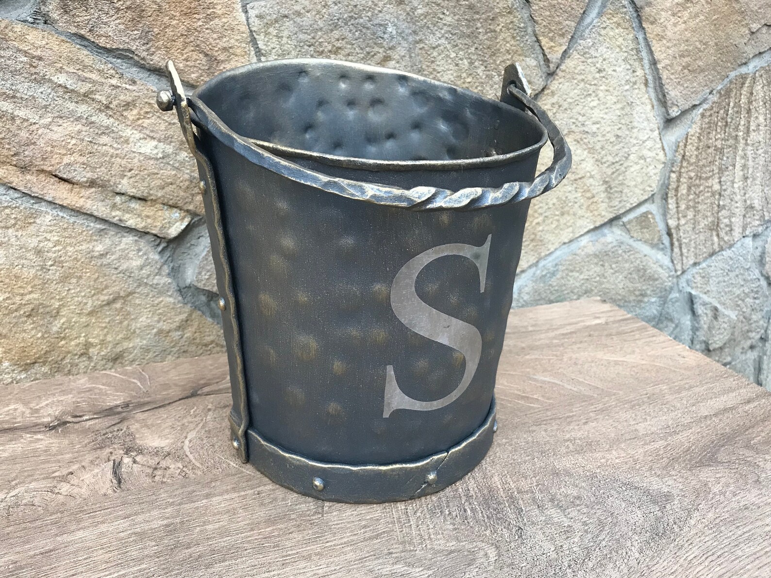 Personalized Bucket Personalized Gift Coal Bucket Ash - Etsy