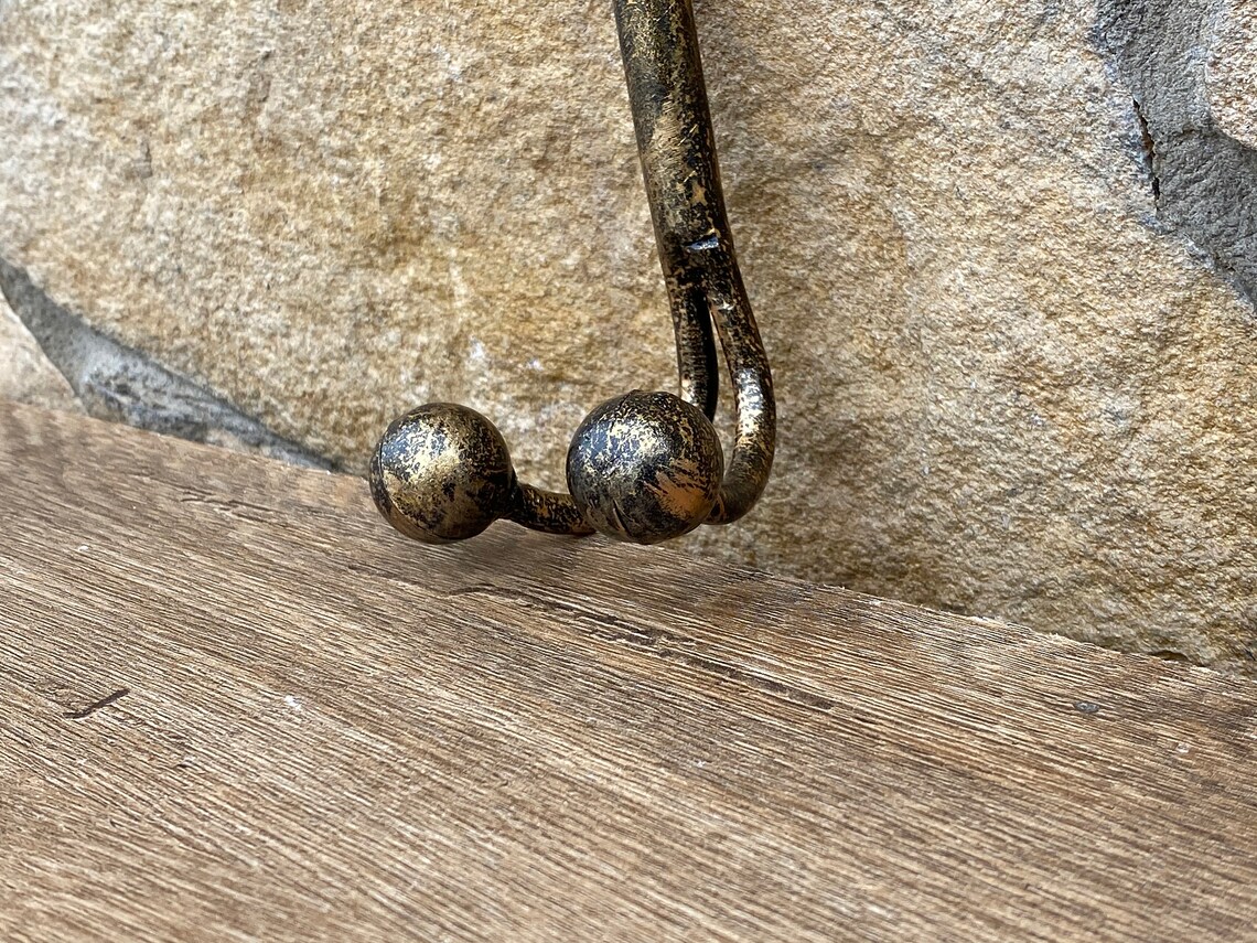 Hand Forged Hook Wall Hook Steampunk Hook for Wall - Etsy