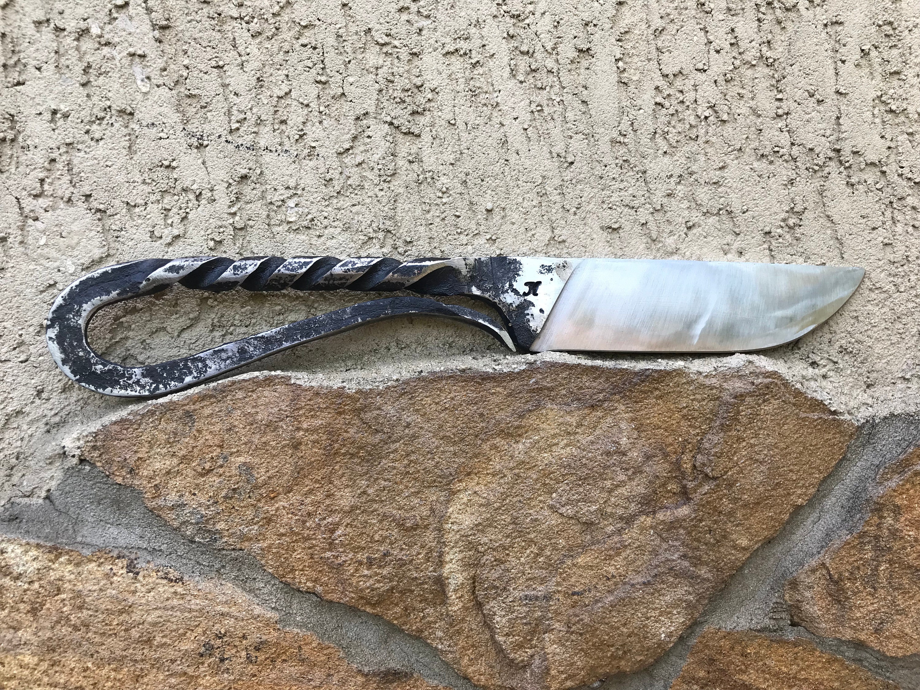 Viking knife hand forged knife hand hammered knife knife | Etsy