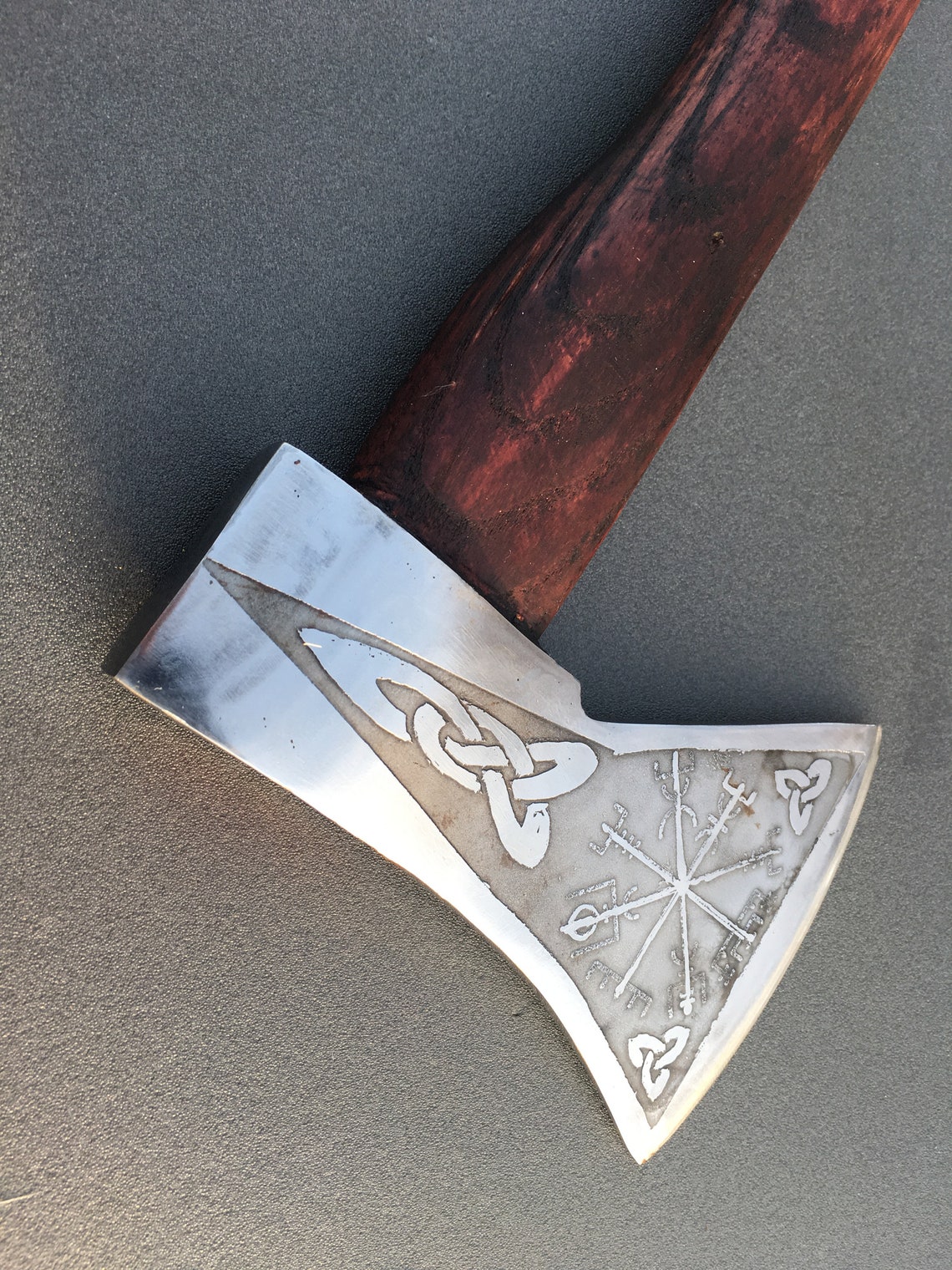 Mens Gifts Vegvisir Viking Axe Viking Compass Runic - Etsy
