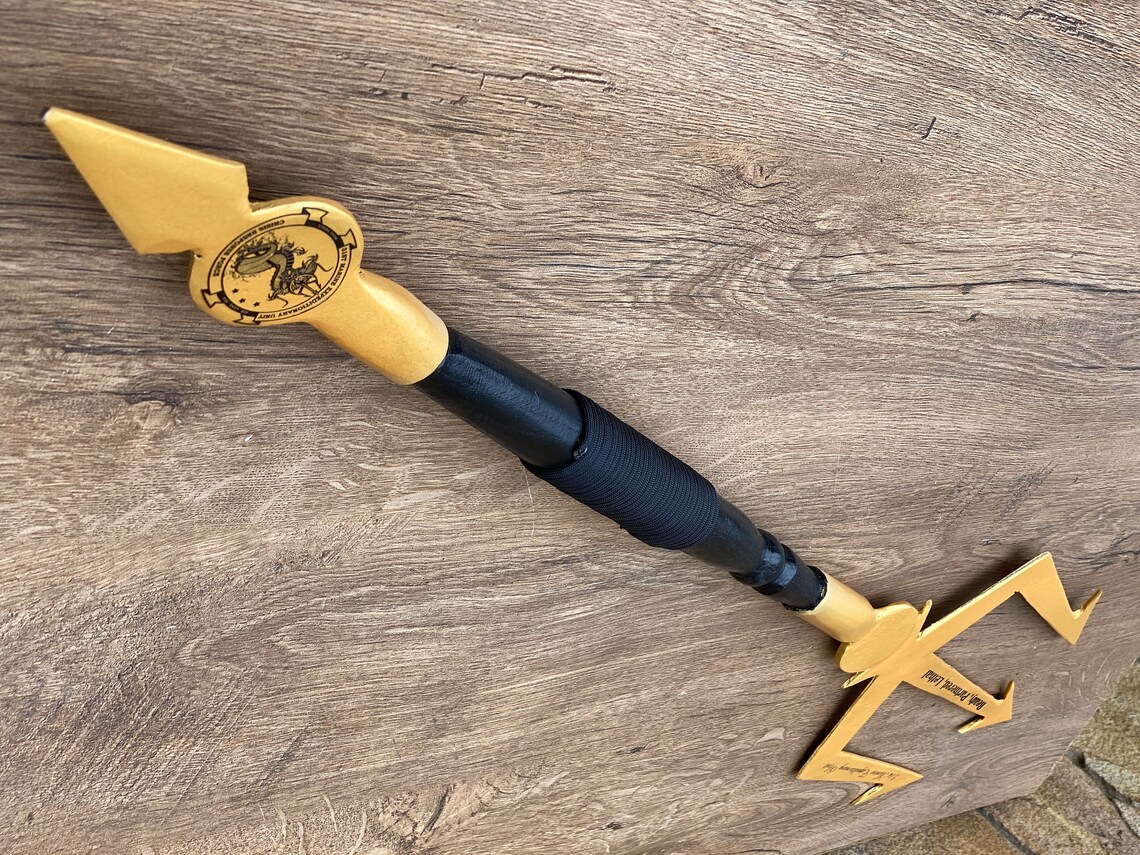 Engraved trident custom trident Neptune trident trident | Etsy