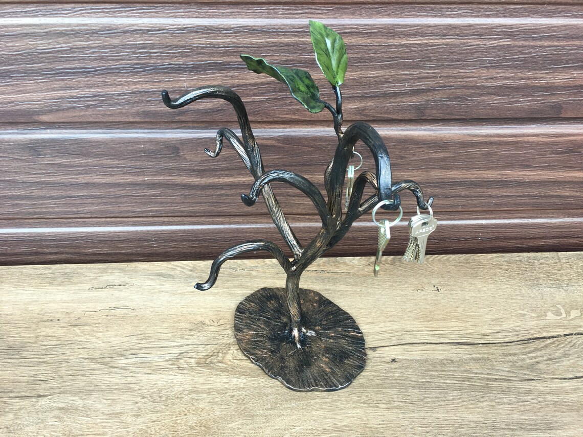 Key Tree Key Hooks Key Holder Key Stand Key Storage Key - Etsy