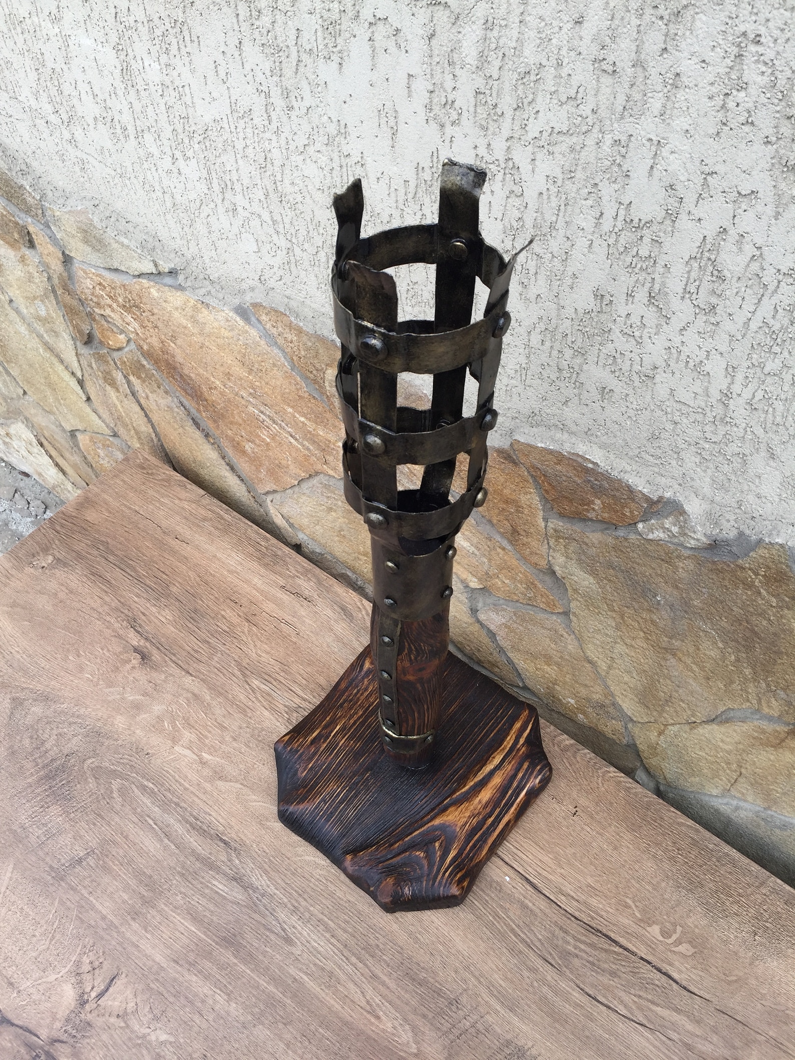 Viking Lantern Viking Torch Viking Lamp Hand Forged Lamp | Etsy