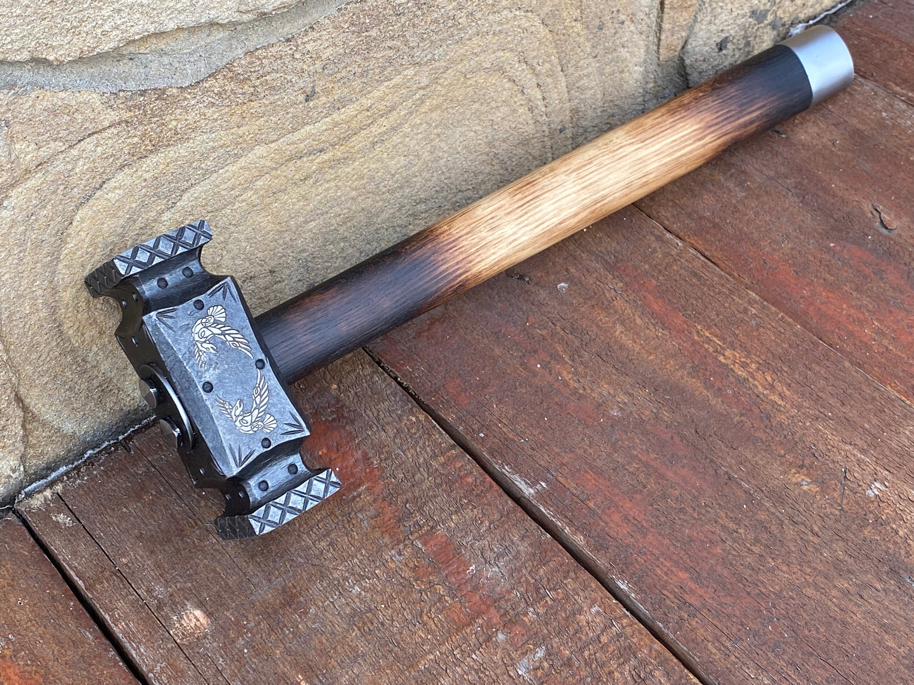 Hammer Raven Crow Celtic Gift Graduation Gift Groomsmen - Etsy